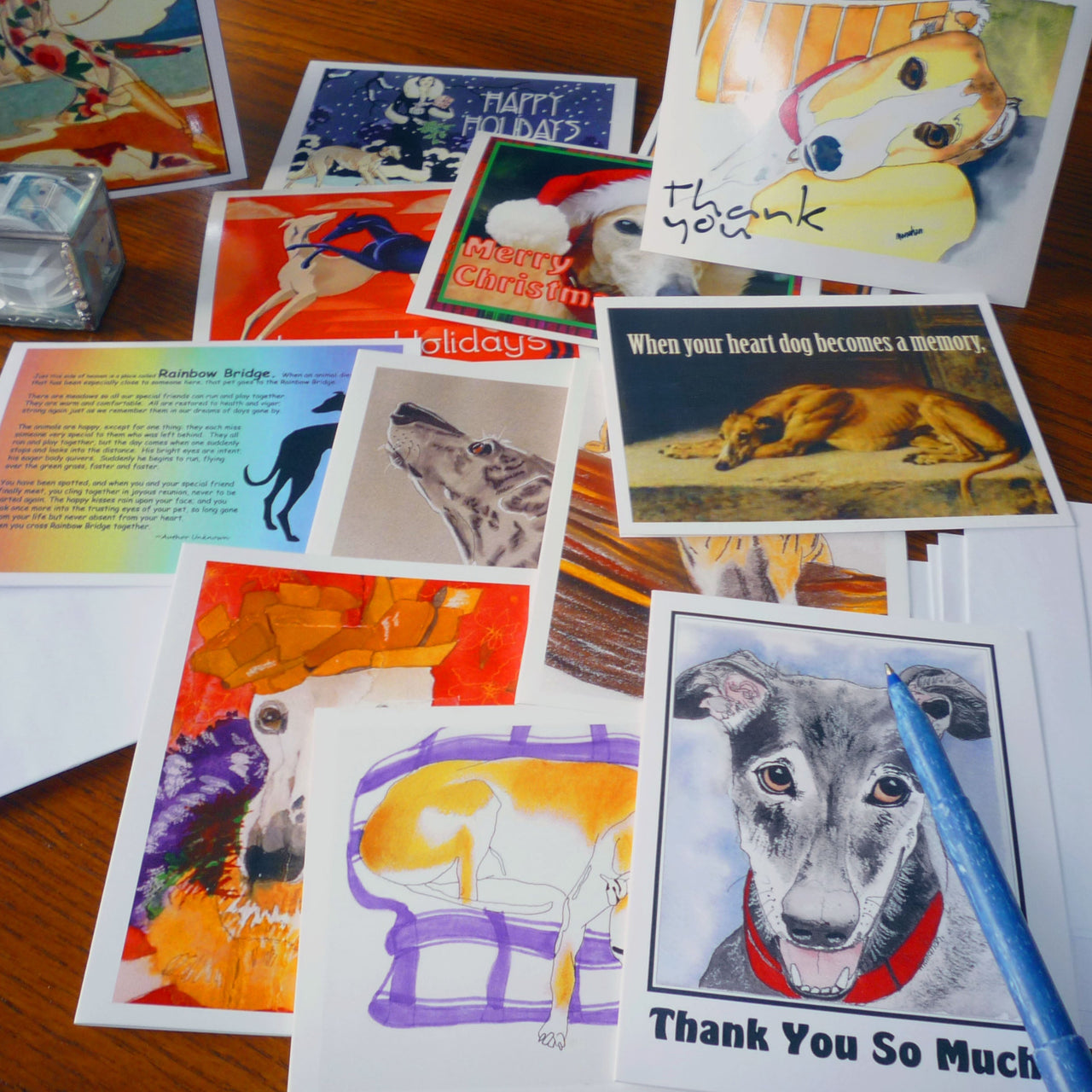 Greyhound Dog Lover Greeting Cards, Gifts And Jewelry Online Store ...